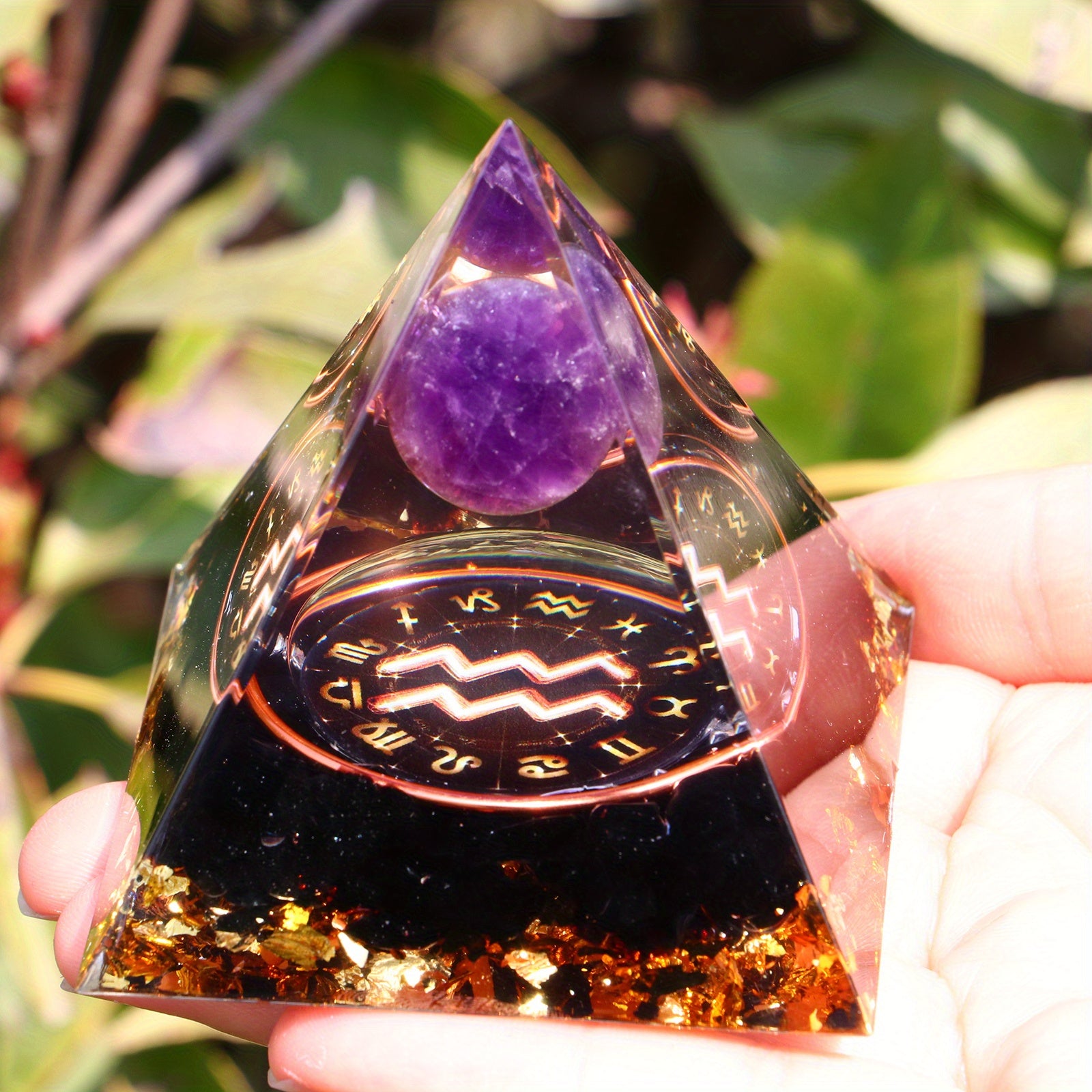 Set of 12 Zodiac Constellations Orgone Pyramids – BLING QUEEN