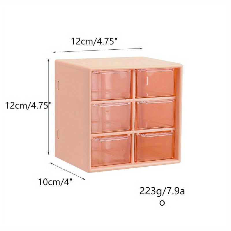 9 Grids Jewelry Storage Cabinet Plastic Puzzle Box – BLING QUEEN