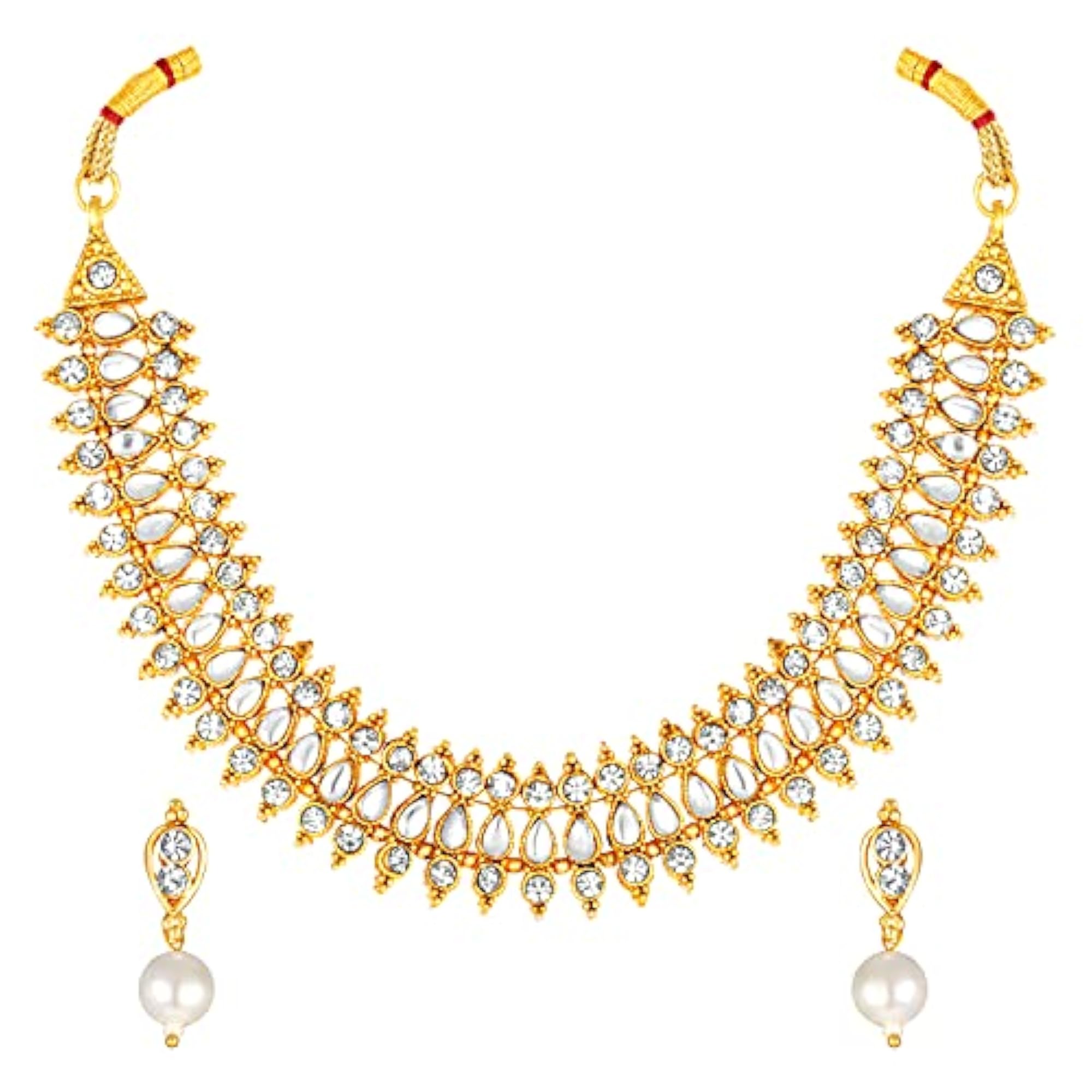 Traditional Choker Necklace Set – Bling Queen
