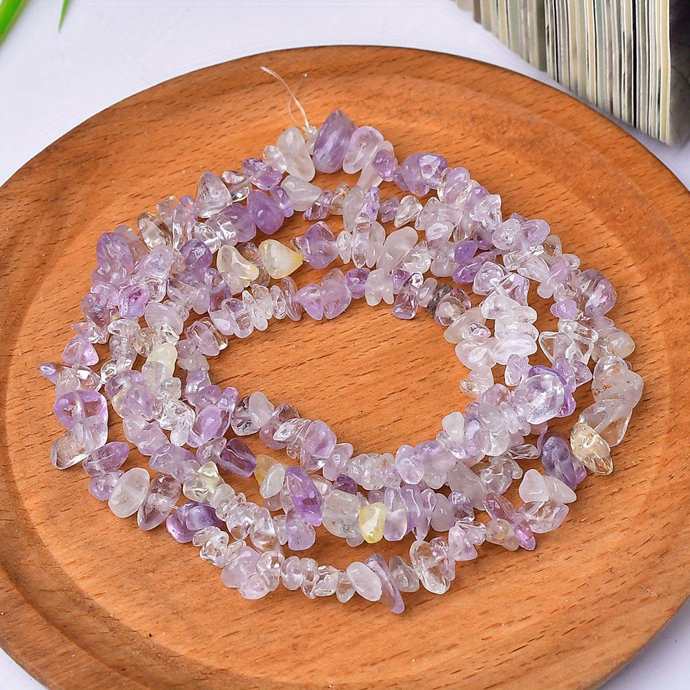 Perforated Raw Stones Crystal Chain for DIY Jewelry – BLING QUEEN