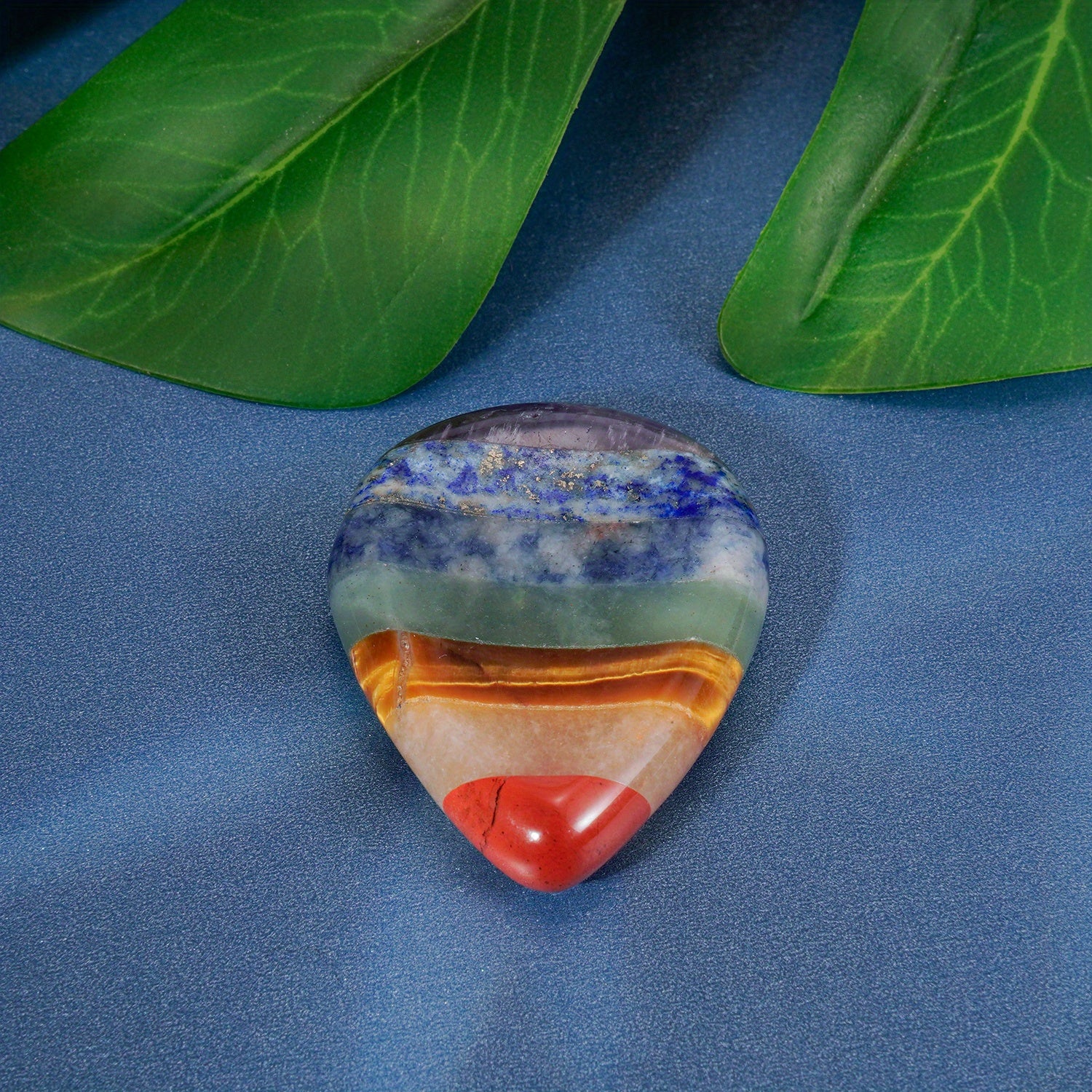 7 Chakra Worry Stone Healing Crystals Stress Relief – BLING QUEEN