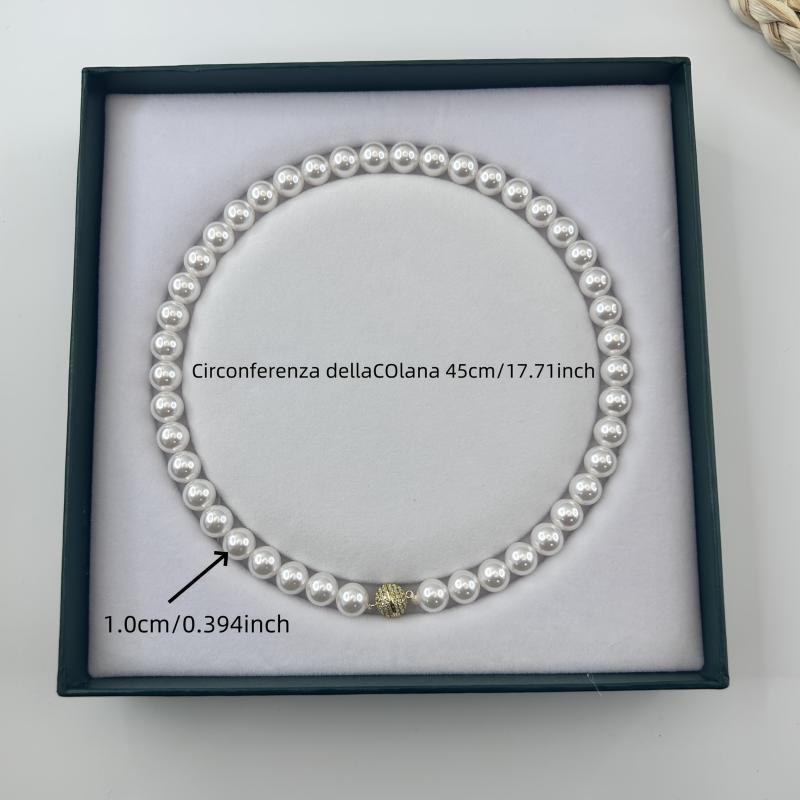 Freshwater Pearls Collarbone Chain Necklace Natural Minimalist Gift ...