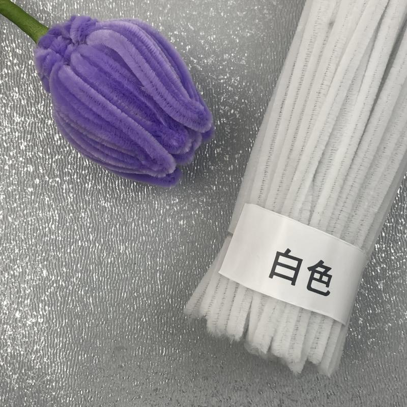 100 Chenille Stems Pipe Cleaners for DIY Art 7mm x 12 Inches – BLING QUEEN