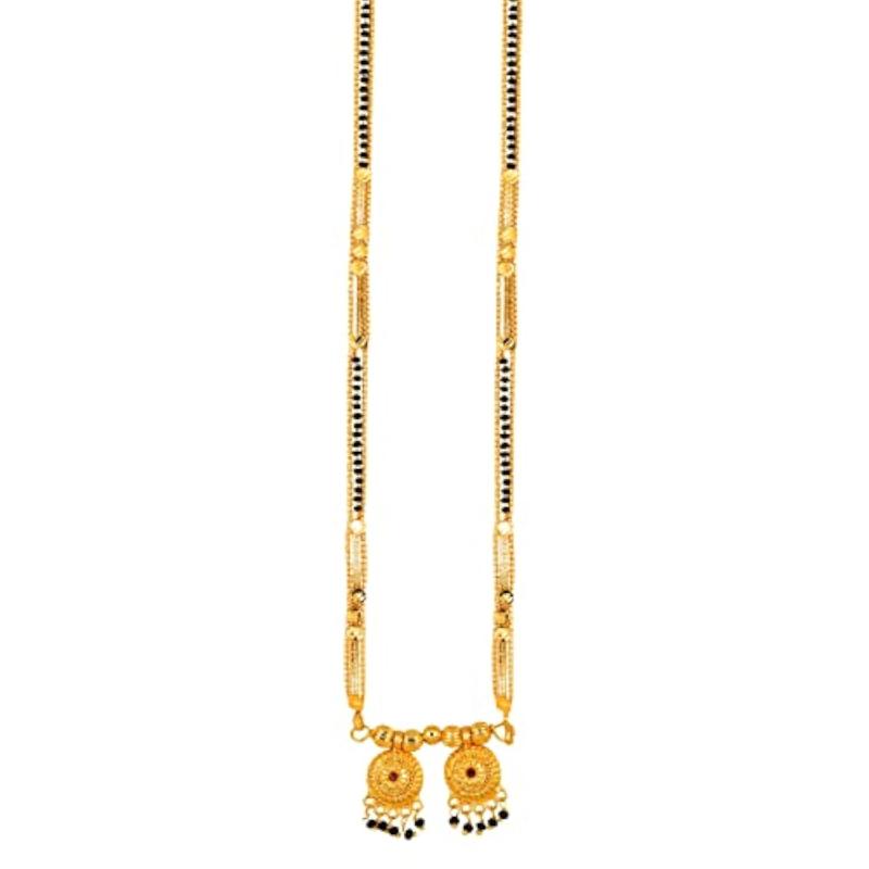 2 Vati Wati Mangalsutra Traditional 1 Gram Double Chain Mangal sutra ...