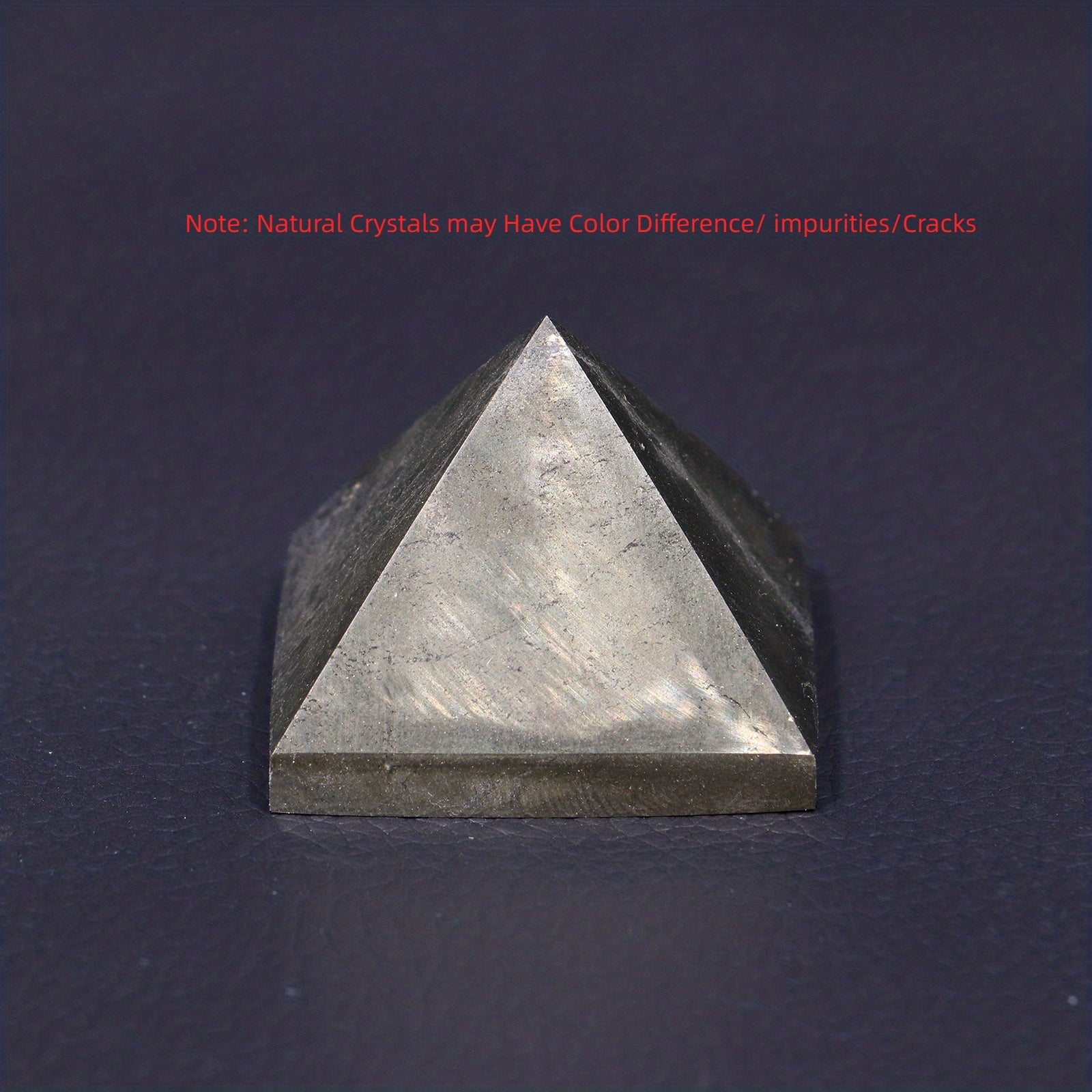 Natural Sparkling Pyrite Pyramid Cluster Crystal Healing Polished ...