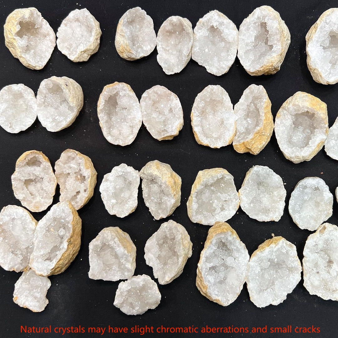 Natural Geode Raw Gemstone Crystal Mineral Specimen Healing Reiki ...